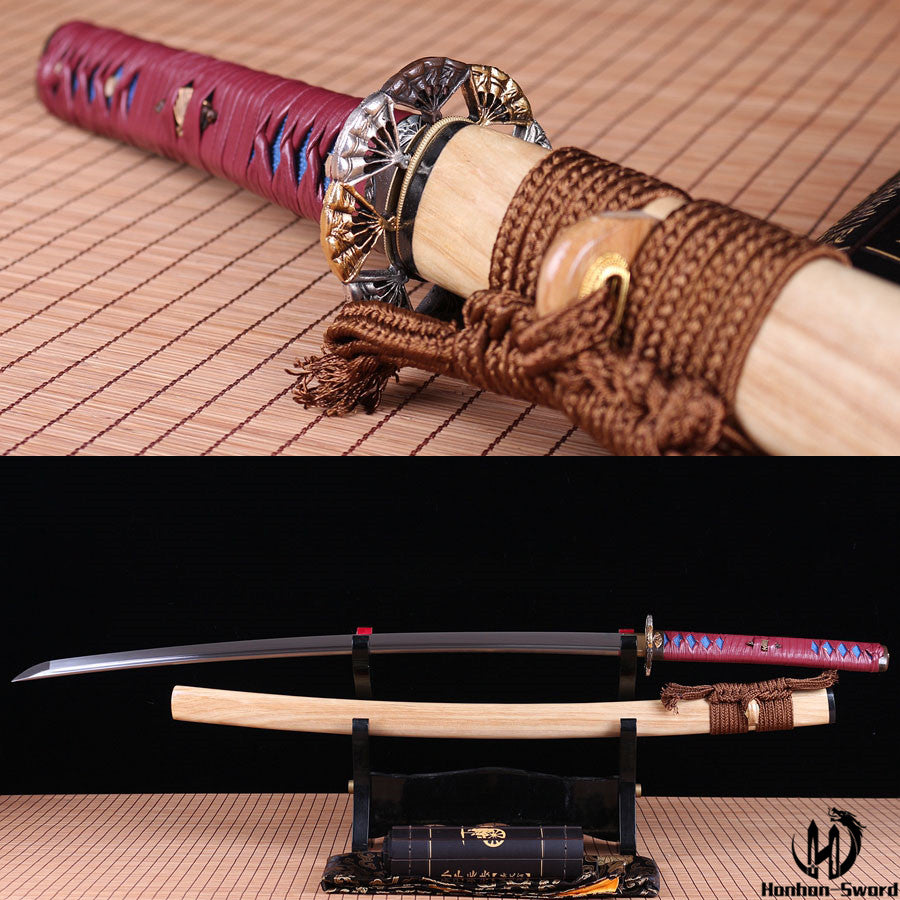 Handmade Light Weight Aluminum Katana Japanese Iaito Sword Full Tang U ...