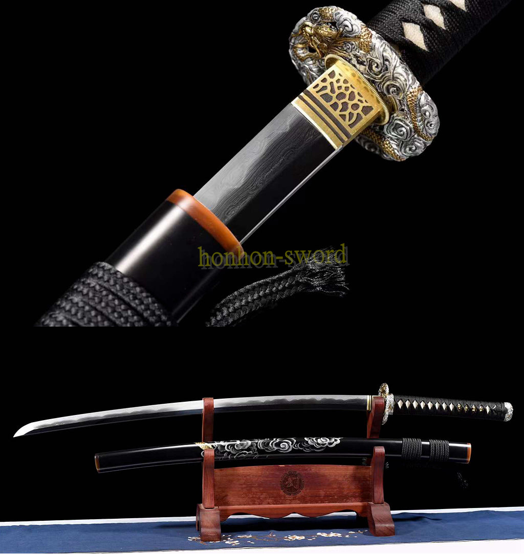 Kobuse Clay Tempered Katana Hand Polishing Japanese Samurai Sword Ox H ...